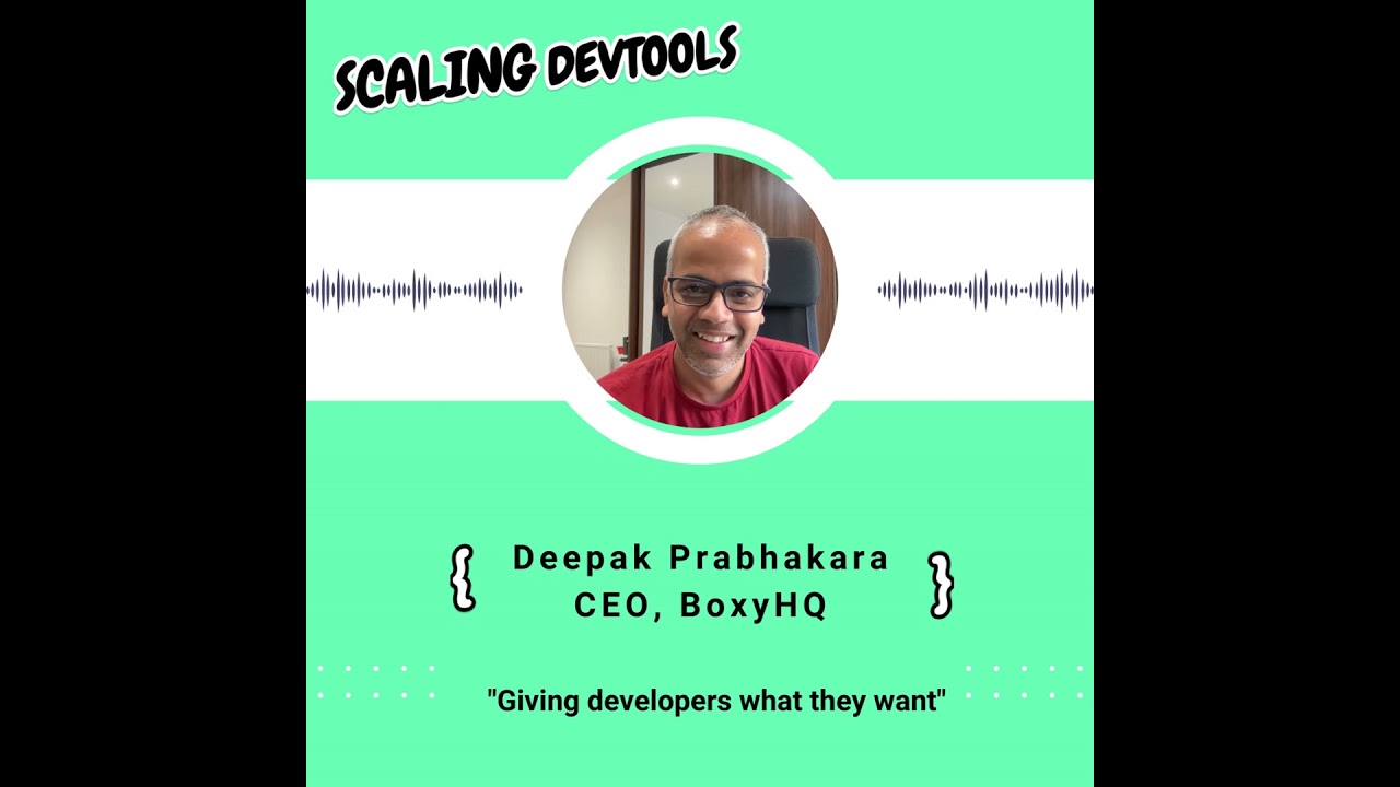 Giving developers what they want with Deepak Prabhakara
