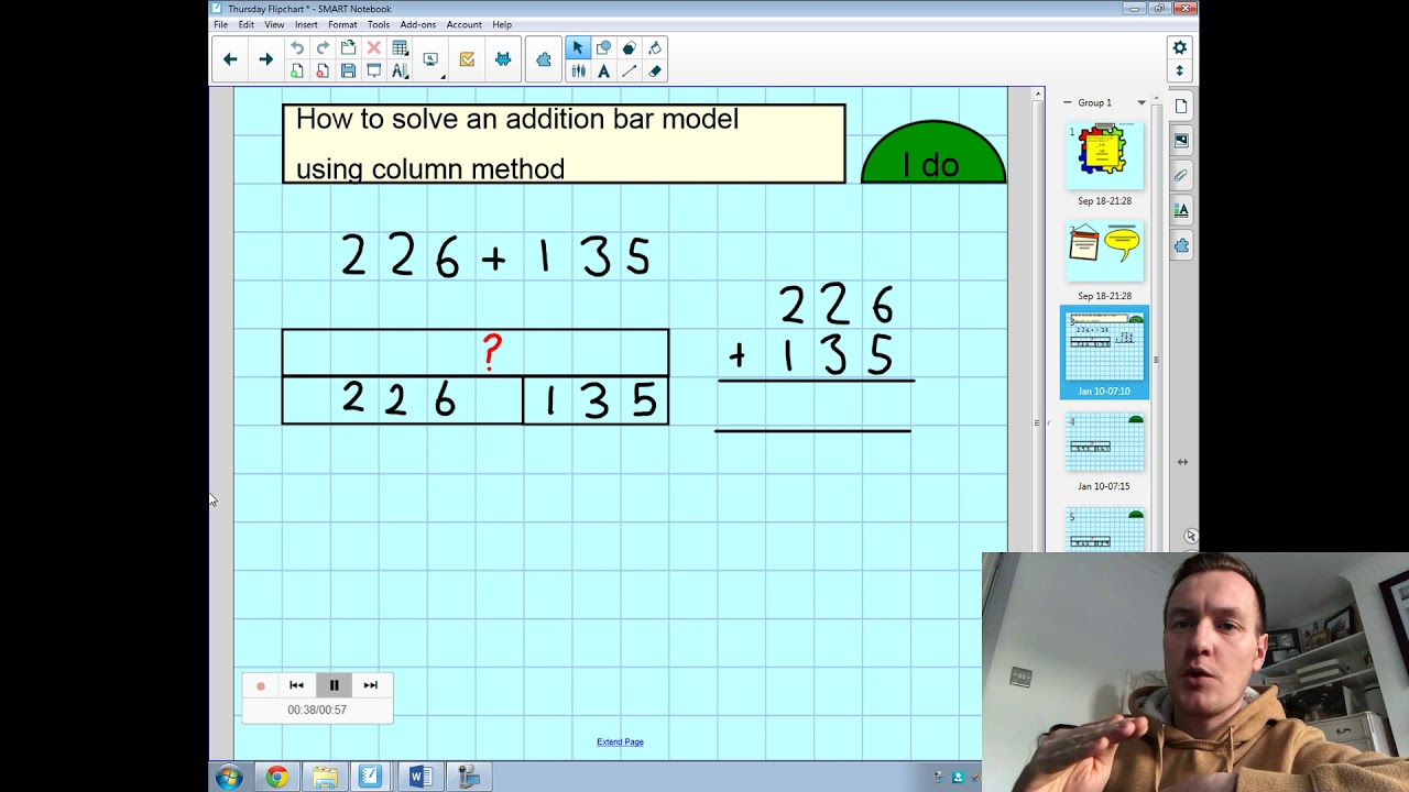 Mr Malone Teaches - Column Addition