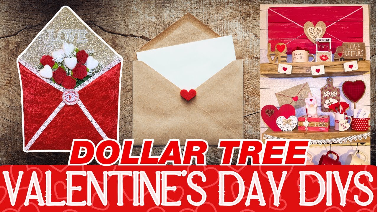 💌 PS I Love You! 16 Stunning Valentine’s Day Dollar Tree Crafts Inspired by Love Letters