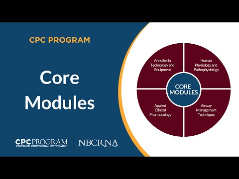 CPC Program Webinar - Core Modules