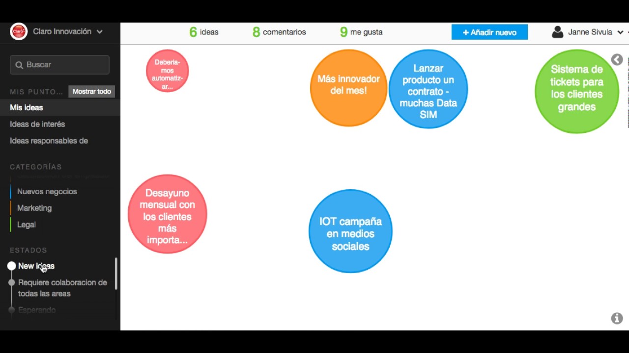 Viima Tutorial 01: DashBoard Overview