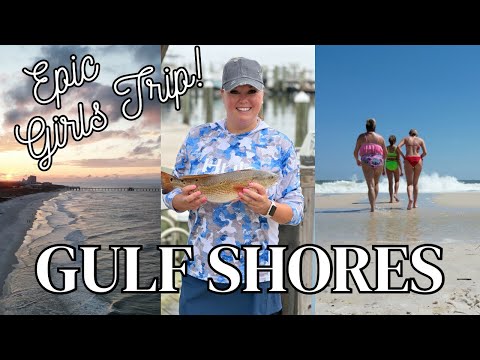 Sun, Sand & Seafood: Ultimate Girls’ Getaway in Gulf Shores +Epic Fishing with Stressed Out Charters