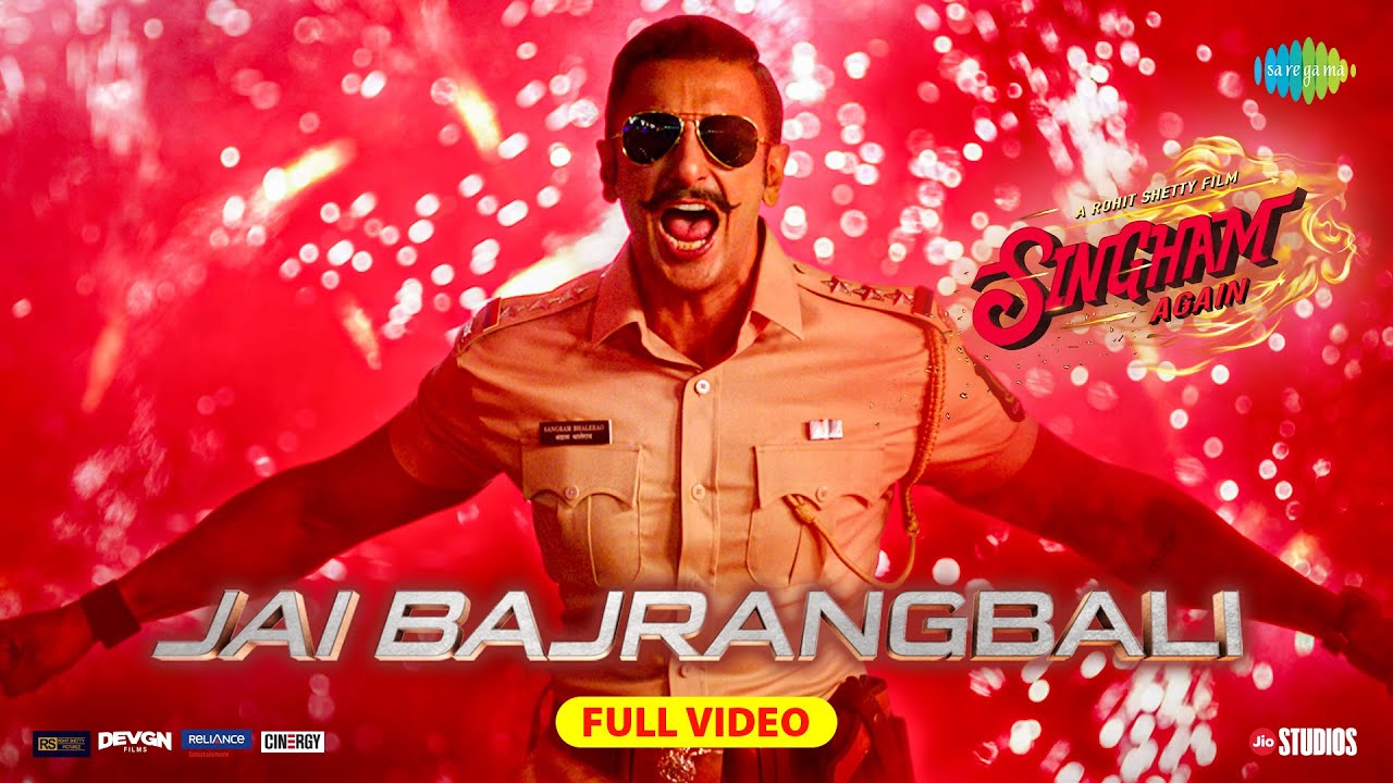 Jai Bajrangbali - Full Video |Ajay,Akshay,Ranveer,Kareena,Deepika,Tiger,Thaman,Swanand,Rohit Shetty