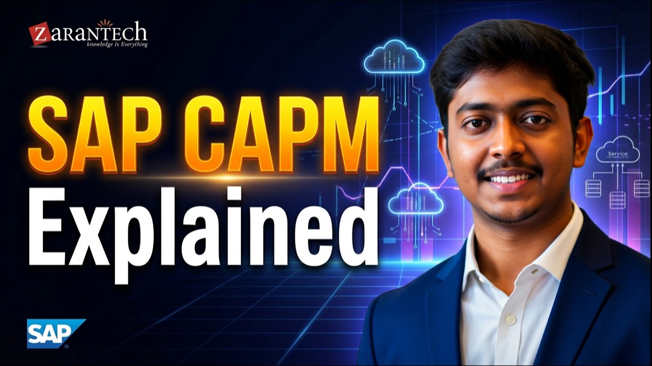 What is SAP CAPM (Cloud Application Programming Model) | ZaranTech