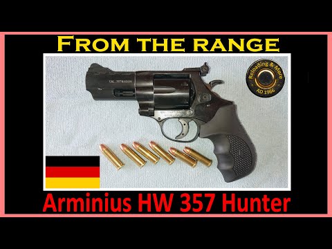 The ARMINIUS HW357 Hunter in .357 Magnum - From the shooting range.