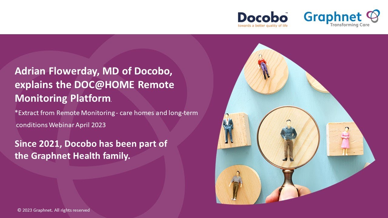 What is DOC@HOME? How does it support the remote monitoring of patients?