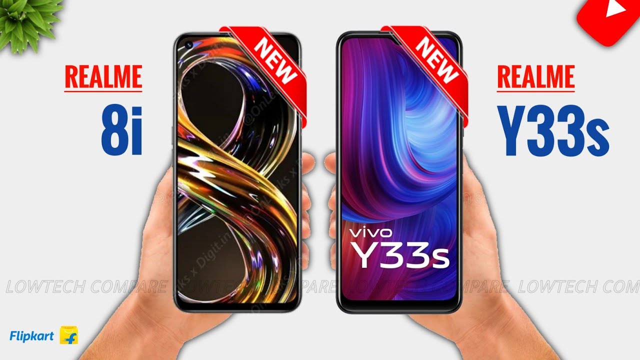 Realme 8i Vs vivo Y33s | Full Comparison ⚡