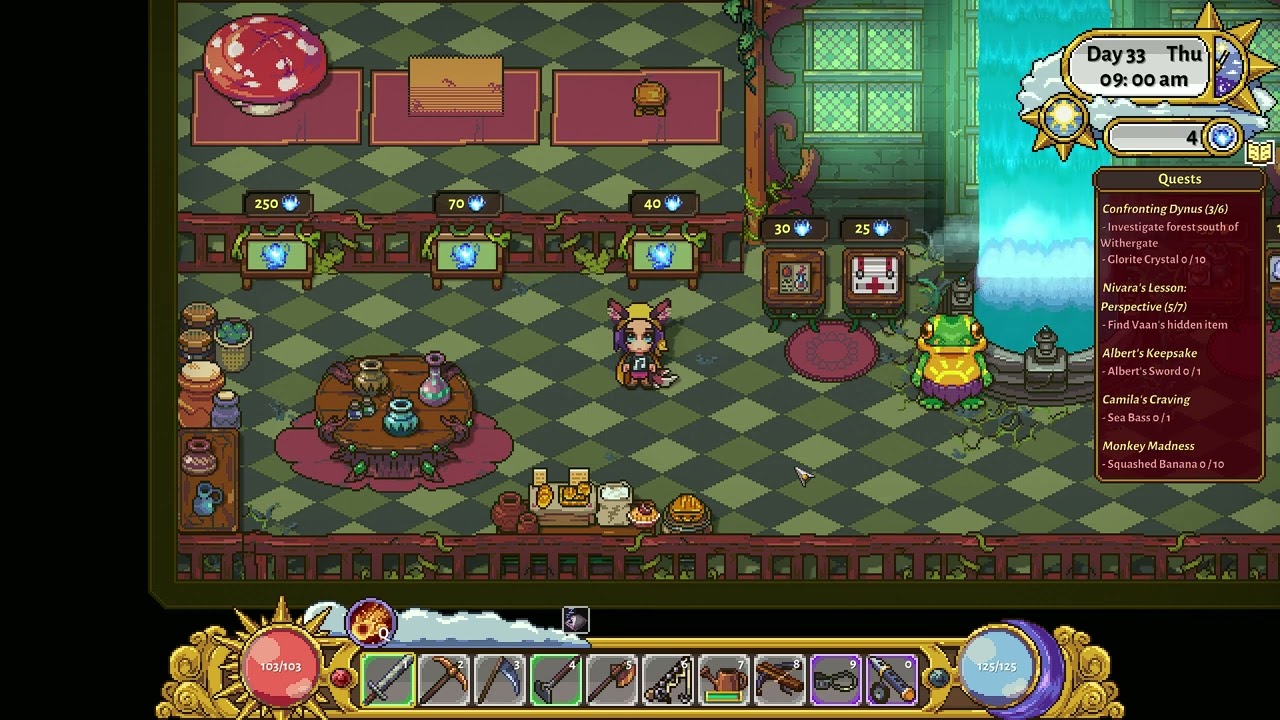 Sun Haven: Nel'vari General Store Theme