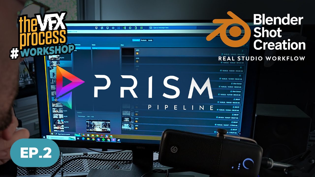 Ep 2. Setting Up a PRISM Pipeline for Previs - Blender for Filmmaking