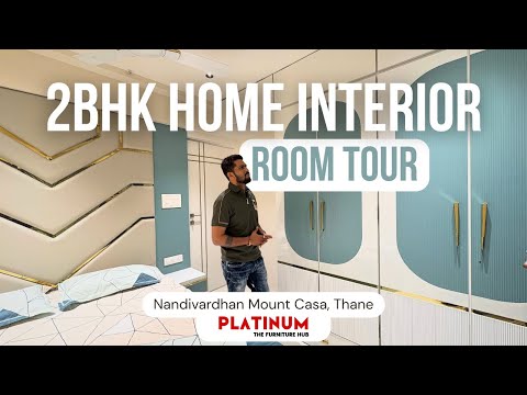 2BHK Nandivardhan Mount Casa Interior Site Walkthrough | Room Tour | Platinum Furniture Hub
