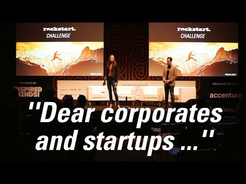 “Dear startups and corporates, the only way to win is together” | World Summit AI