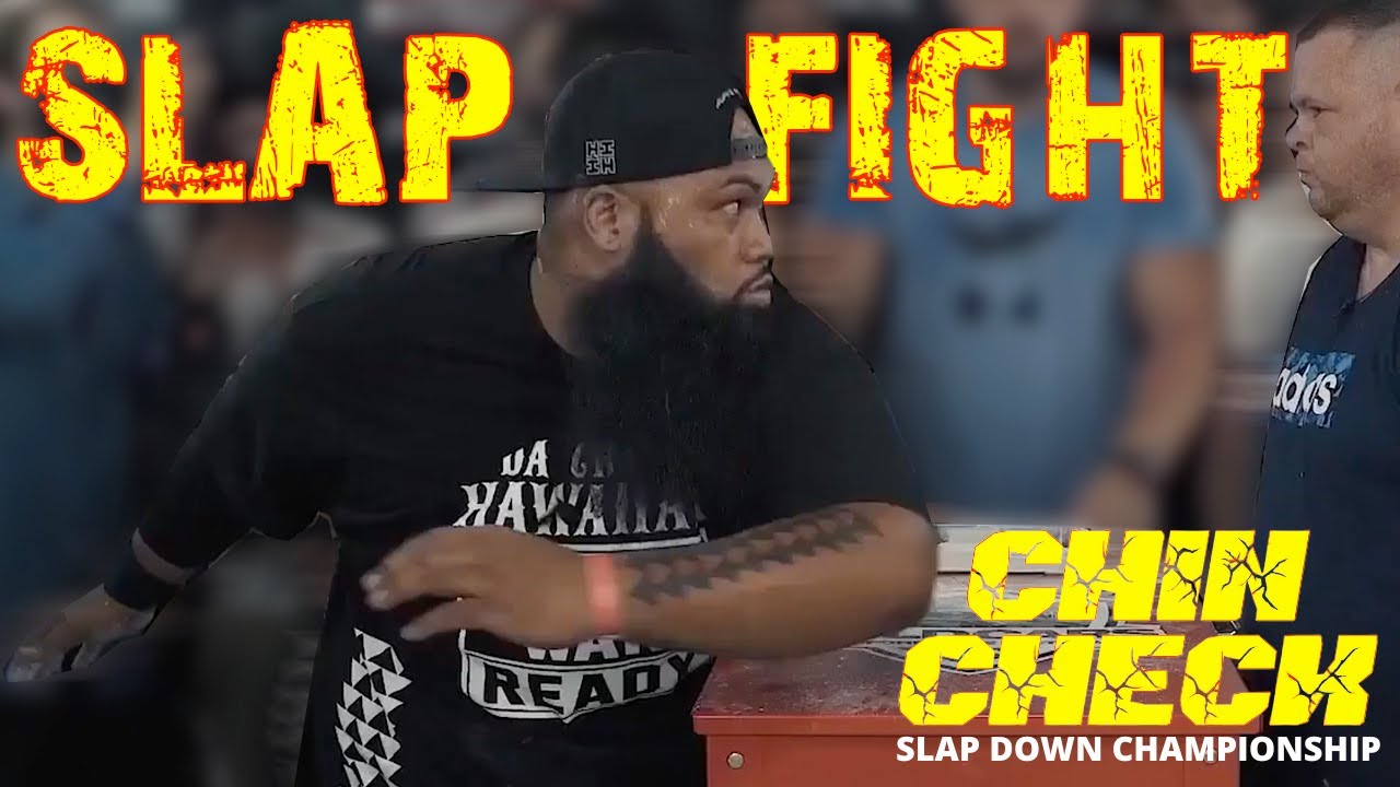 Chin Check Slap Down Fighters - Slap Fight Champions | Chin Check Slap ...