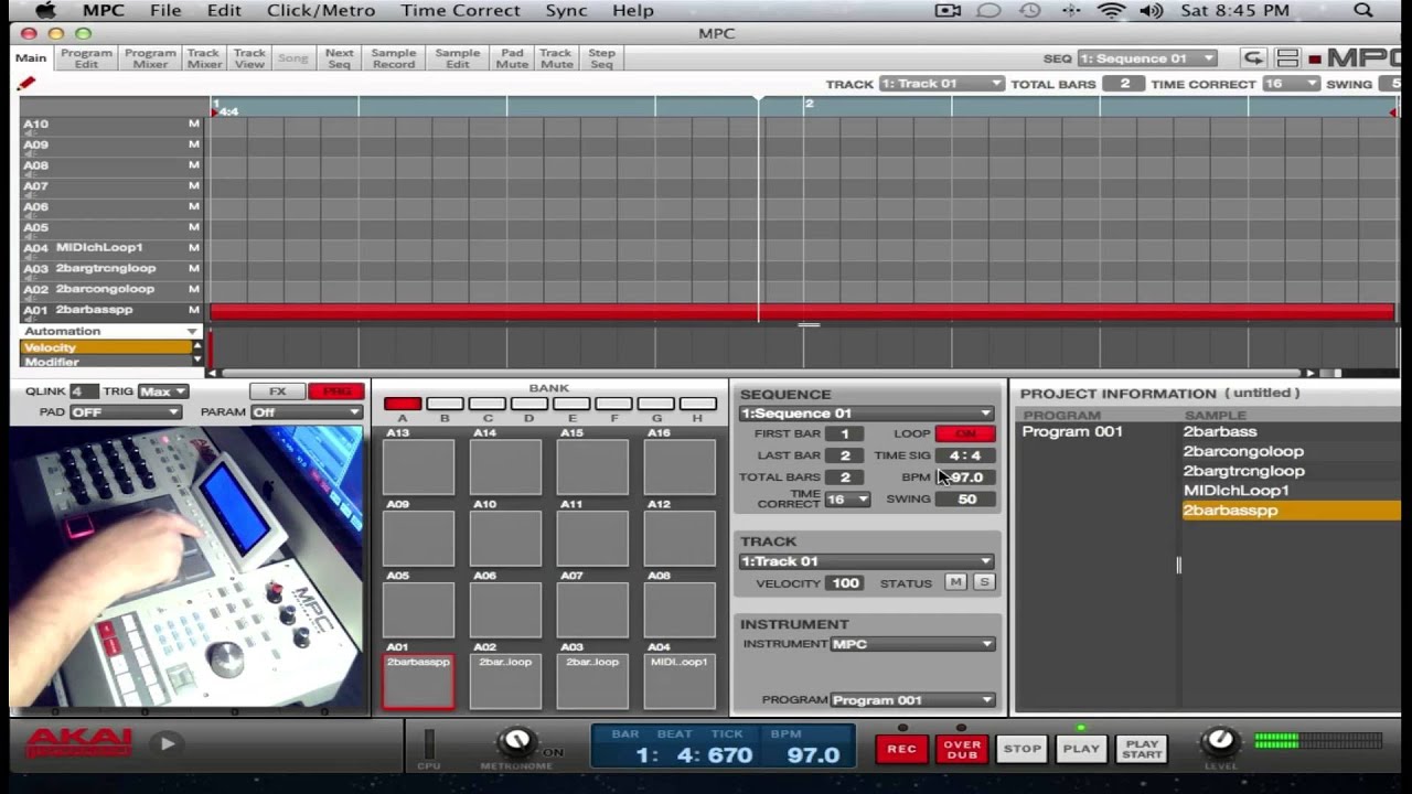 MPC Renaissance & MPC Studio Patch Phrase Tutorial
