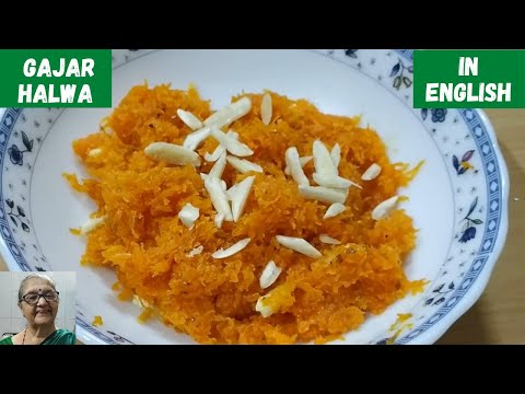 GAJAR KA HALWA IN ENGLISH | CARROT KA HALWA RECIPE
