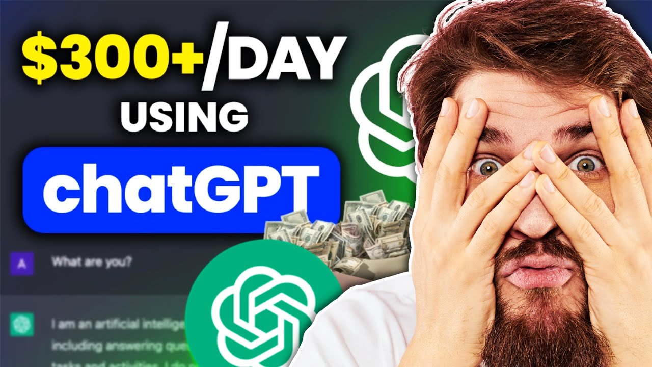 How to USE Chat GPT to Make Money Online in 2023: $300+/DAY 🤑
