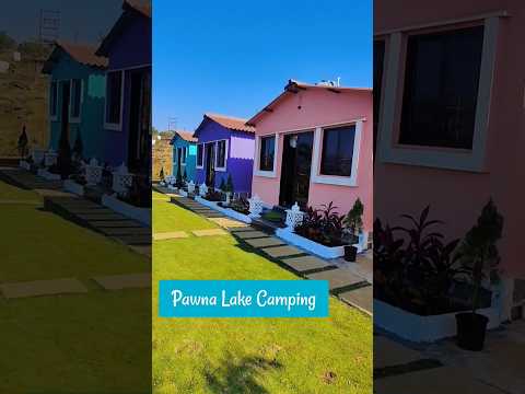 Our Luxury and Cute stay at Pawna Lake Camping|Camping |Lake side camping at Pawna lake #travelvlog
