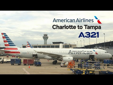 [FIRST CLASS] On American Charlotte to Tampa A321 [FULL FLIGHT TRIP REPORT]