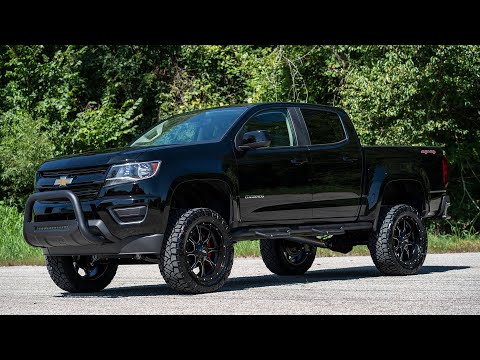 2020 Chevy Colorado Black 6in Lift