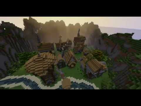 Valley Village MINECRAFT Map + Download