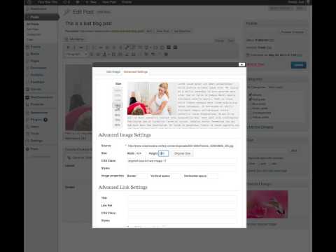 How to change the size of an image