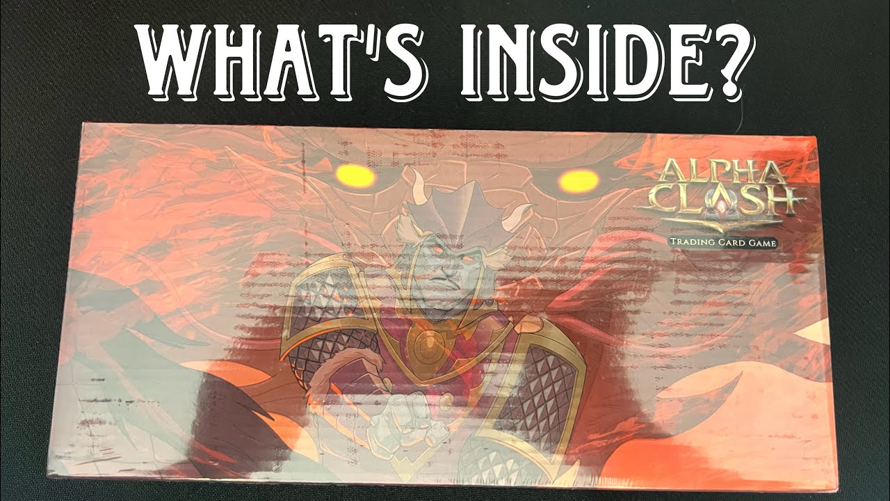 Alpha Clash TCG - Year Of The Dragon Draft Box Opening and Review