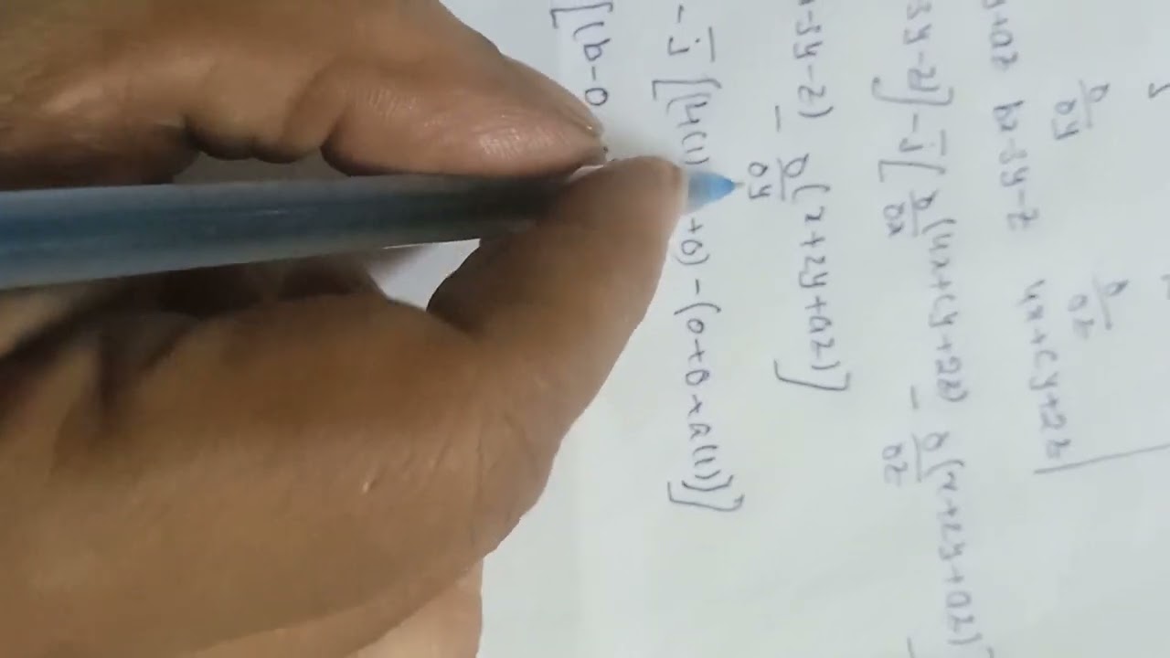 VECTOR DIFFERENTIATION ( CURL PROBLEMS -7)