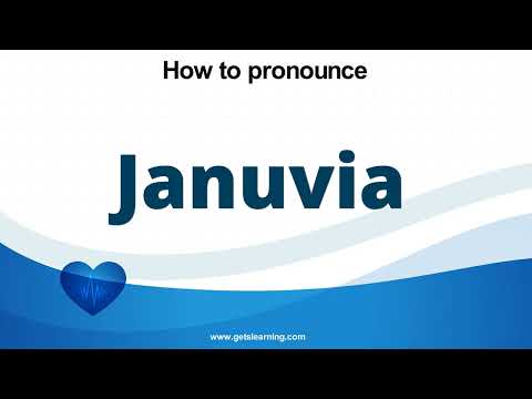 How to pronounce Januvia in English Correctly