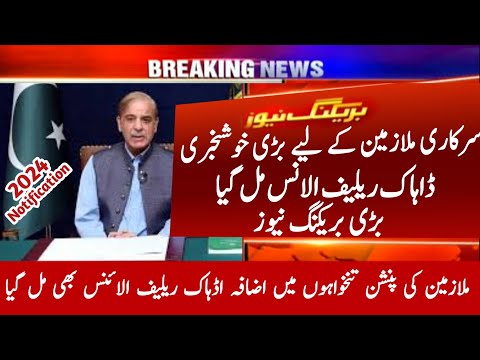 Grant of Adhoc Relief Allowances 2024 | Big breaking news| increase in salaries pensions of employee