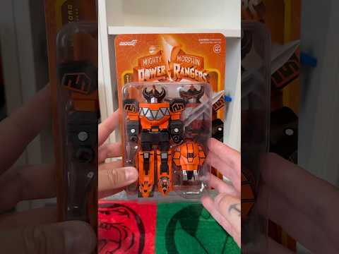 Power Rangers Super7 Dino Megazord ReAction - Halloween edition #powerrangers #mmpr #super7