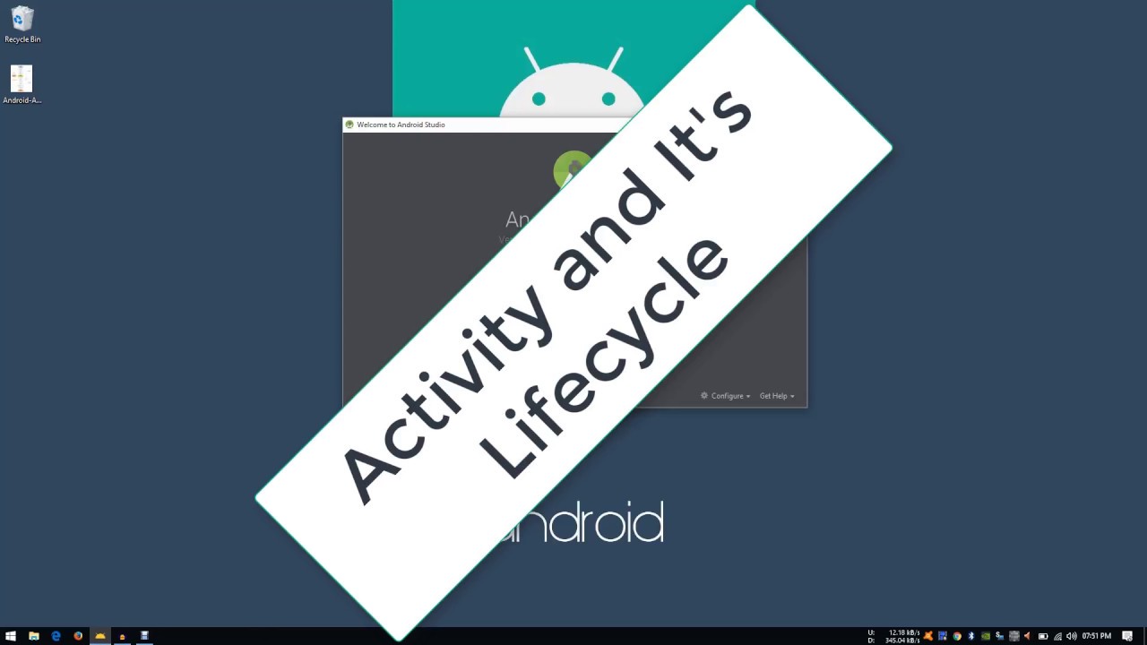 Android Tutorial (Kotlin) - 15 - Activity and Lifecycle