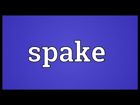 Spake Meaning