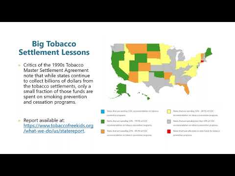 Webinar on Considerations for Allocating Opioid Settlement Funds