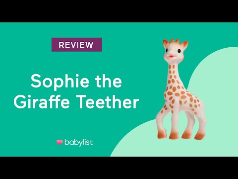 Sophie the Giraffe Teether Review - Babylist