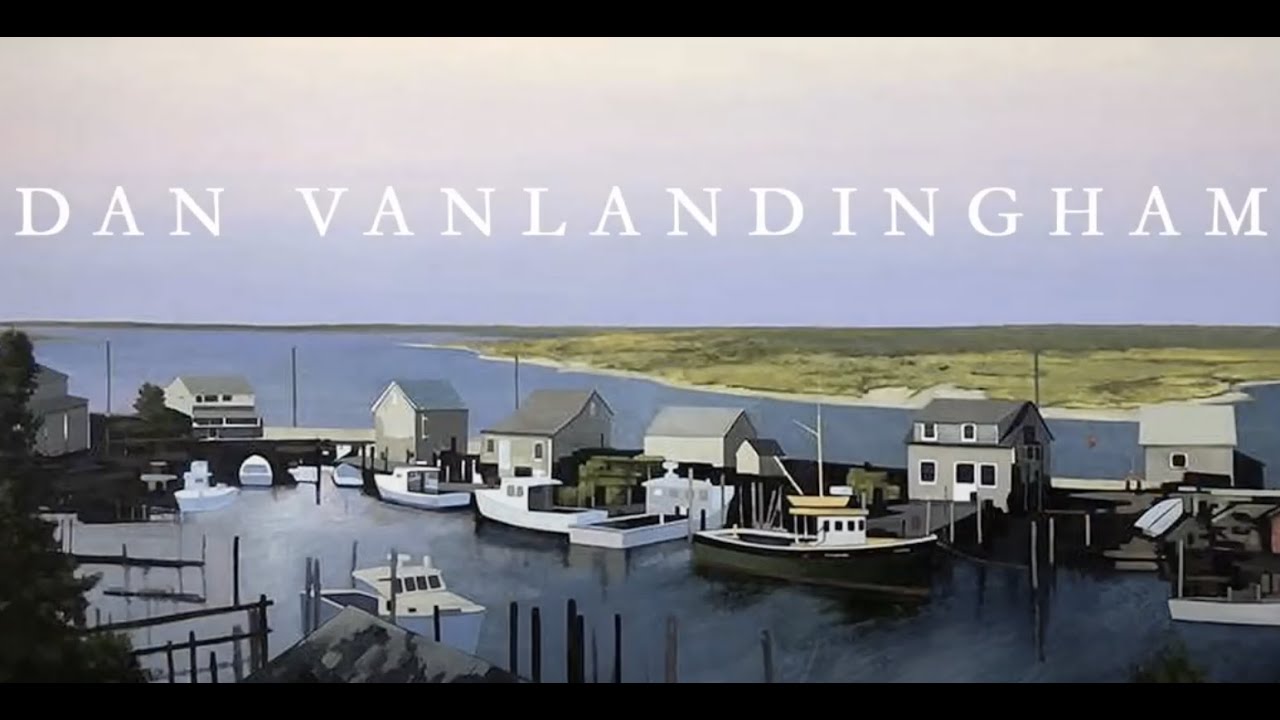 Artist Dan Vanlandingham @ Granary Gallery, Martha's Vineyard