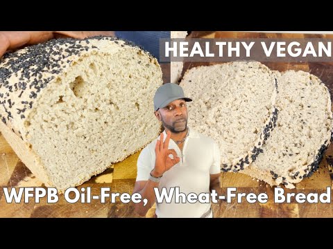 Easiest Gluten-Free Vegan Loaf Bread - Oil-free, Refined Sugar-Free, WFPB