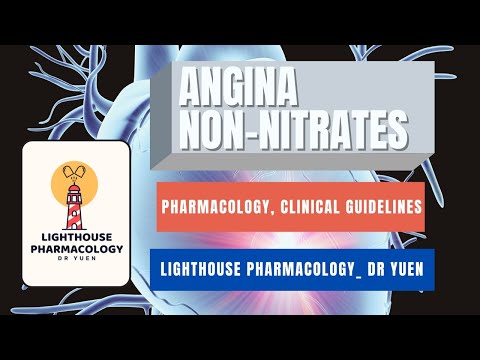 Pharmacology of Angina: Non-nitrate drugs | Mechanism of action