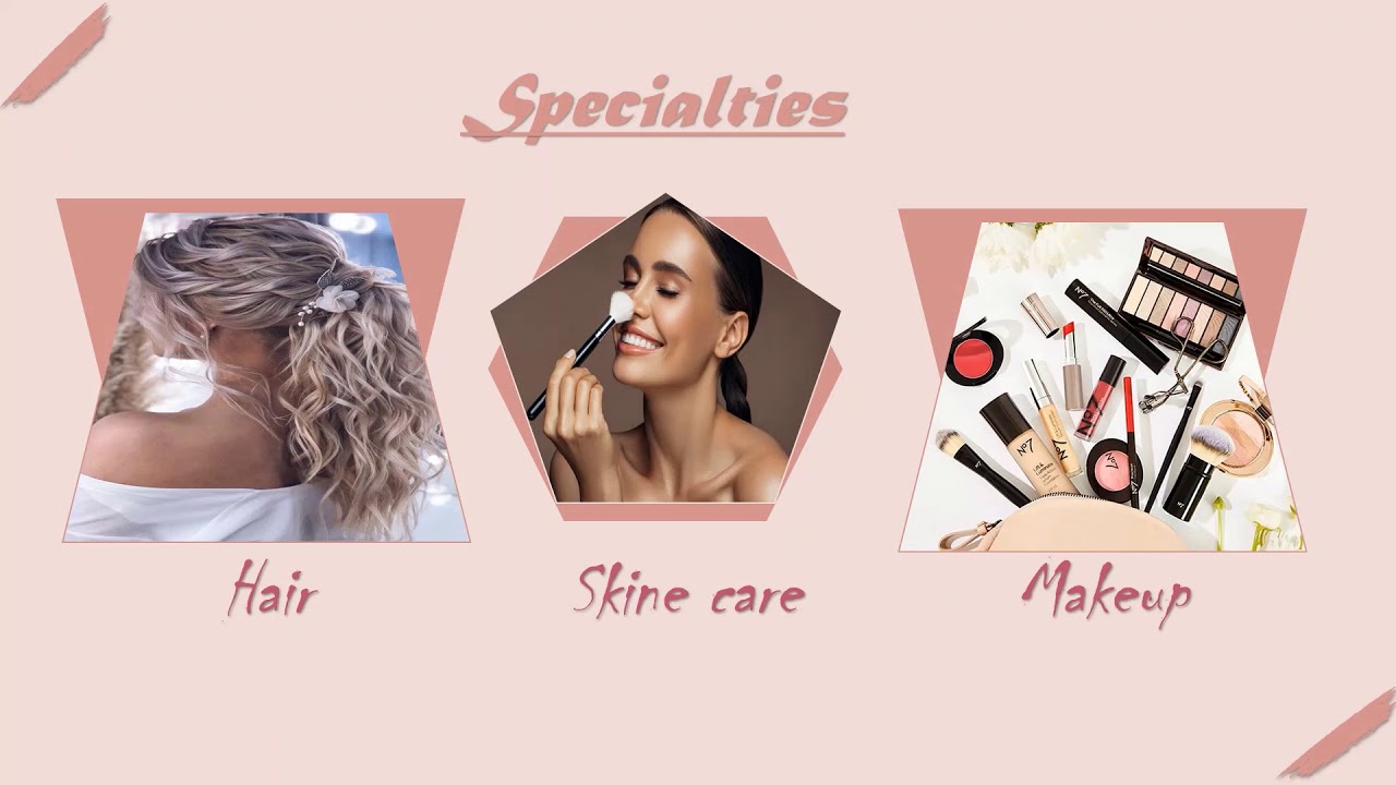 Beauty Salon Template for Microsoft Powerpoint - Tutorial  💅