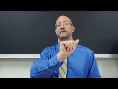 Spatial Organization Example - Chicago Area | American Sign language