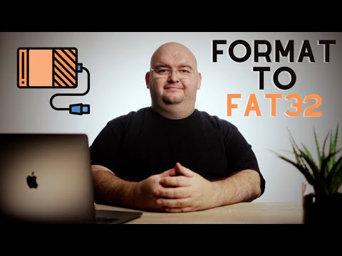 How To FORMAT EXTERNAL DRIVE TO FAT32