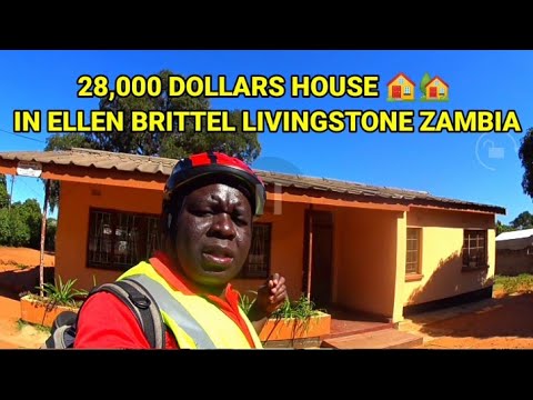 Ellen Brittel Residential Area In Livingstone.Found a House For 28,000 Dollars.