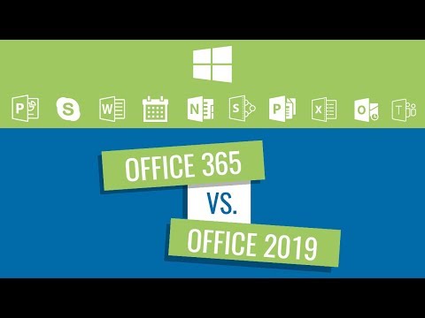 Office 365 vs. Office 2019