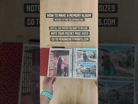 How to Create a Quick #Photo Album #shorts