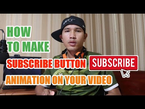 How to make Subscribe Button Animation Green Screen on your video With KineMaster 2019