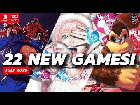 22 NEW Nintendo Switch & Switch 2 Games You Can't Miss