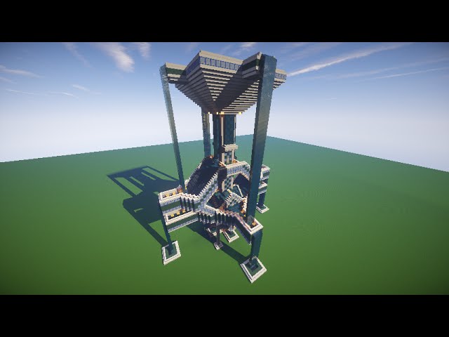 Big Water Building Minecraft Map
