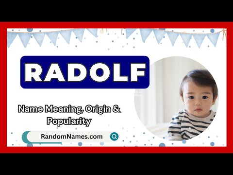 Radolf - Baby Boy Name Meaning, Origin & Popularity - RandomNames.com
