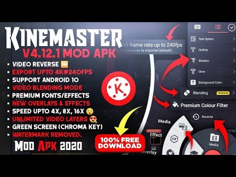 kinemaster without watermark mod APK download in free 100%working 2020