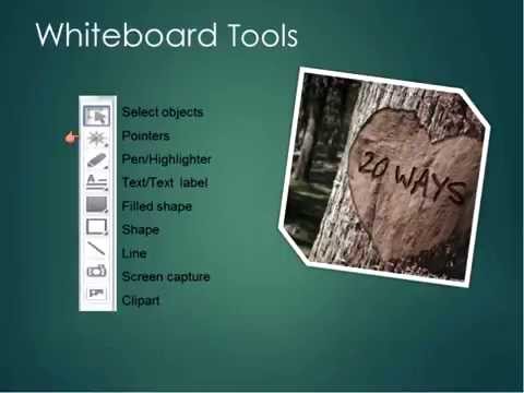 20 Ways to use the Blackboard Collaborate Whiteboard (Katie Walker)