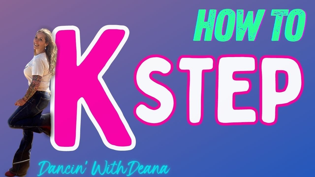 K STEP Line Dance (how to do) 💃