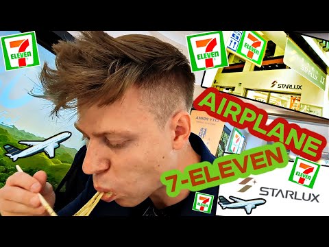I Found The COOLEST 7-ELEVEN in Taiwan - STARLUX Airlines Theme!!!